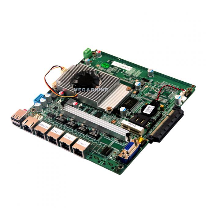 Mini Itx 4 Lan Firewall Pfsense Mainboard Bay Trail J1800 J1900 E3845 CPU